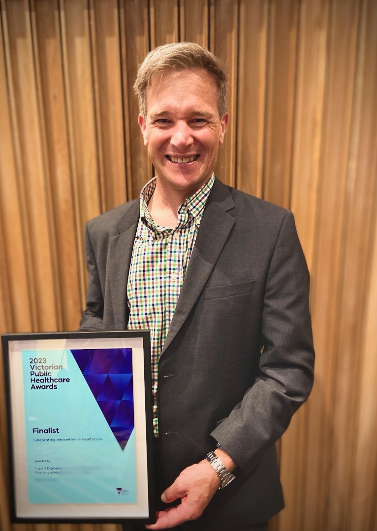 Congratulations Dr John Wentworth – Type1Screen